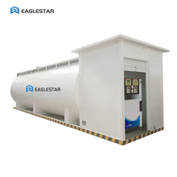 LPG Dispenser with LPG Storage Tank - www.eaglestarenergy.com