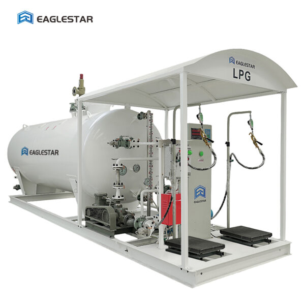 Dual-Scale Skid-Mounted LPG Station - www.eaglestarenergy.com