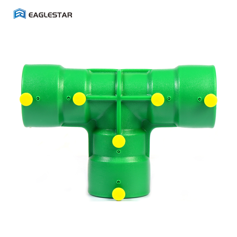 Tee Double Walls HDPE Pipeline for Gas Station - www.eaglestarenergy.com