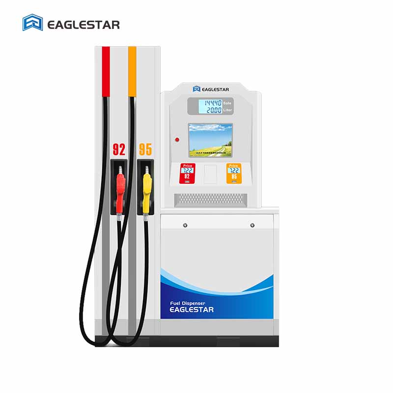 Anti-Collision L-Type Design Fuel Dispensing Column - www ...