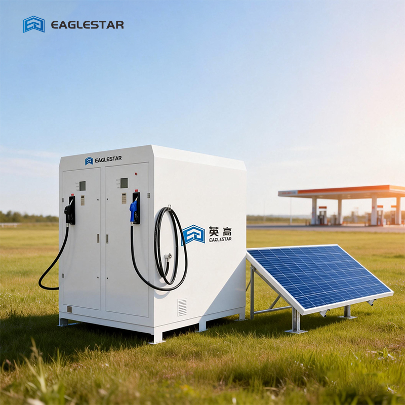 What is Solar Powered Mini Gas Station? - www.eaglestarenergy.com
